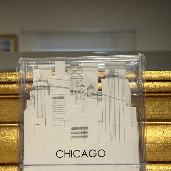 Art | Chicago Skyline Panoramacardlaser Die Cut Fold Out Ted Naos ...